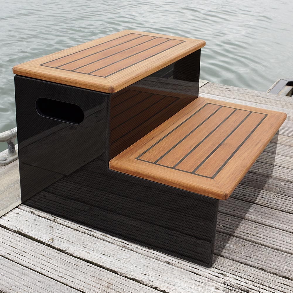 Dock Steps - Carbon — Shipyard Supply Co