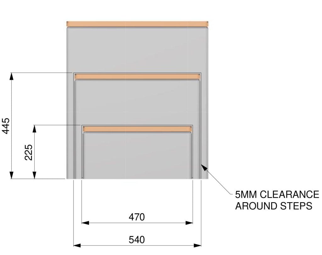 Dock Steps - Retractable — Shipyard Supply Co